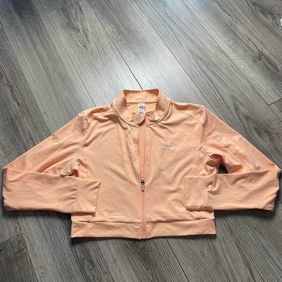 Alphalete | Jackets & Coats | Alphalete Trace Jacket Cheeky Coral ...